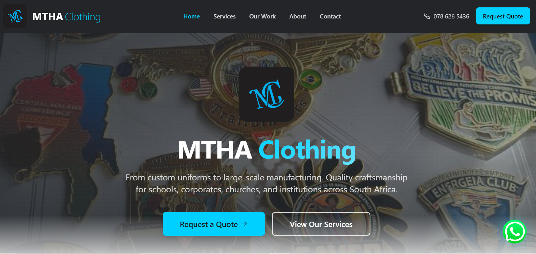 Fortune Maleba — Website Designer